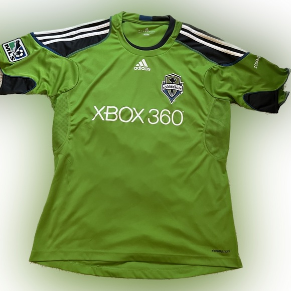 adidas | Shirts | Adidas Seattle Sounders Jersey Large | Poshmark